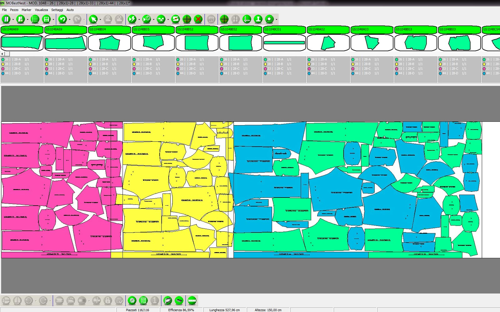 CAD MD 900 Software de Diseño de marcadas y patrones